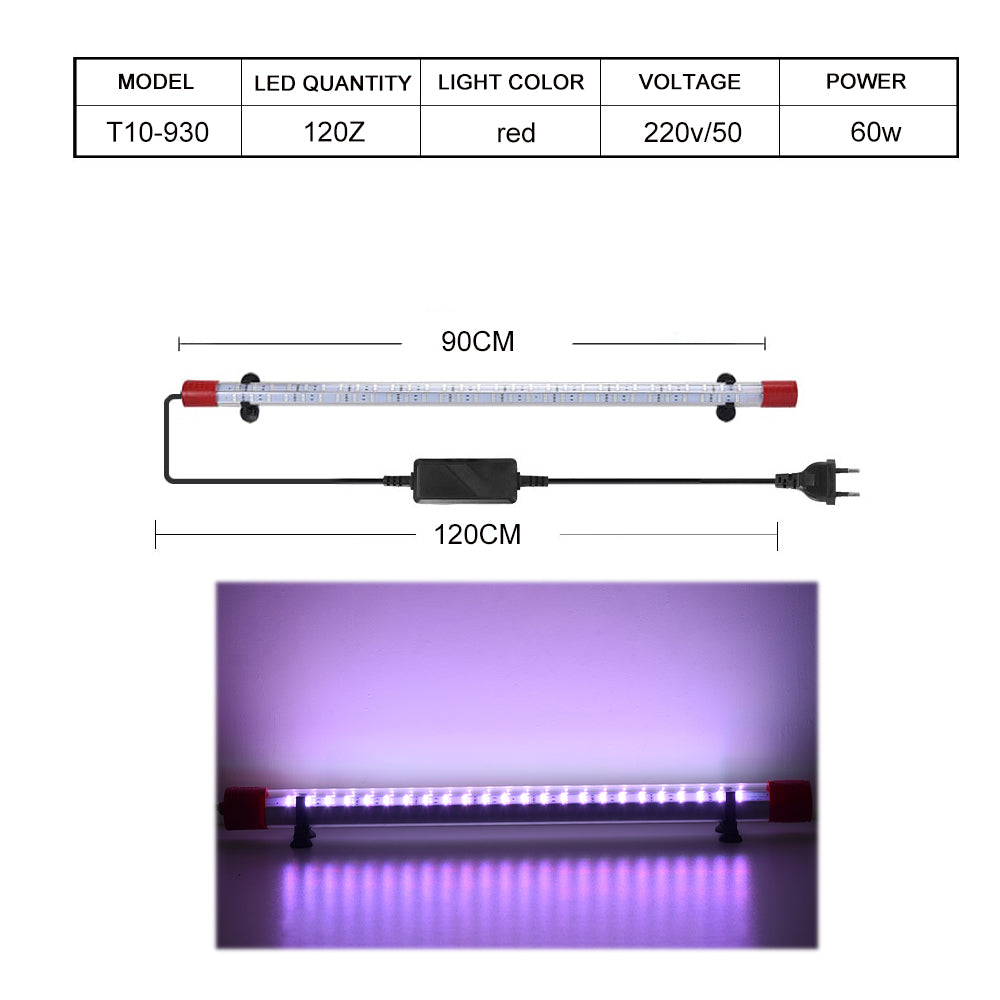 Aquarium led light bar
